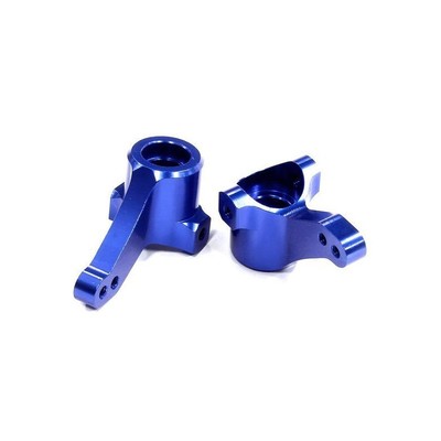 INTEGY Blue Billet Machined Steering Knuckles for HPI Ken Block WR8 3.0 ...