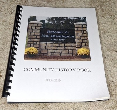 New Washington Indiana Community History Spiral Book 1815-2010 | eBay