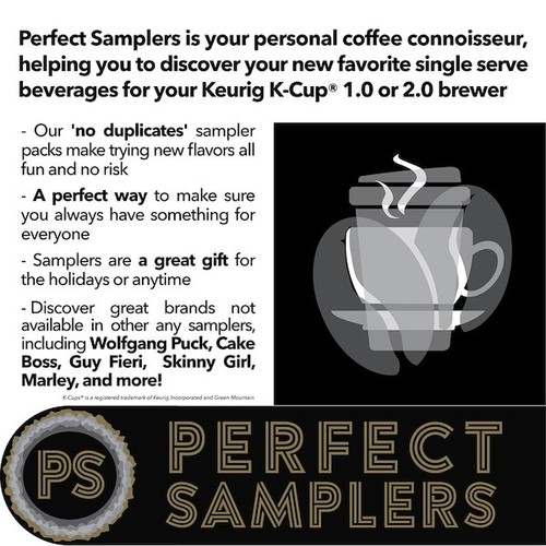 PERFECT SAMPLER WM-PS-Coffee-40 Perfect Samplers Coffee Variety Pack ...
