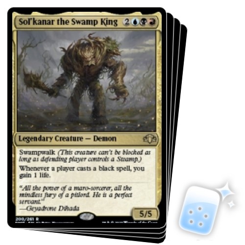 SOL'KANAR THE SWAMP KING X4 Dominaria Remastered Magic MTG MINT CARD | eBay