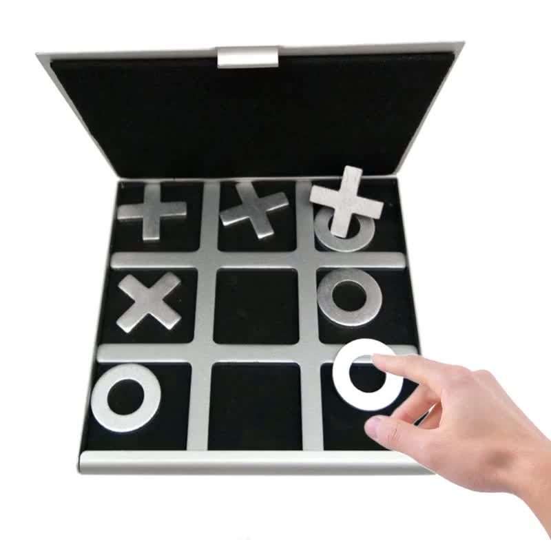 Premium Tic-Tac-Toe Board Game, Outdoor/Indoor Party Kit Toy For ...