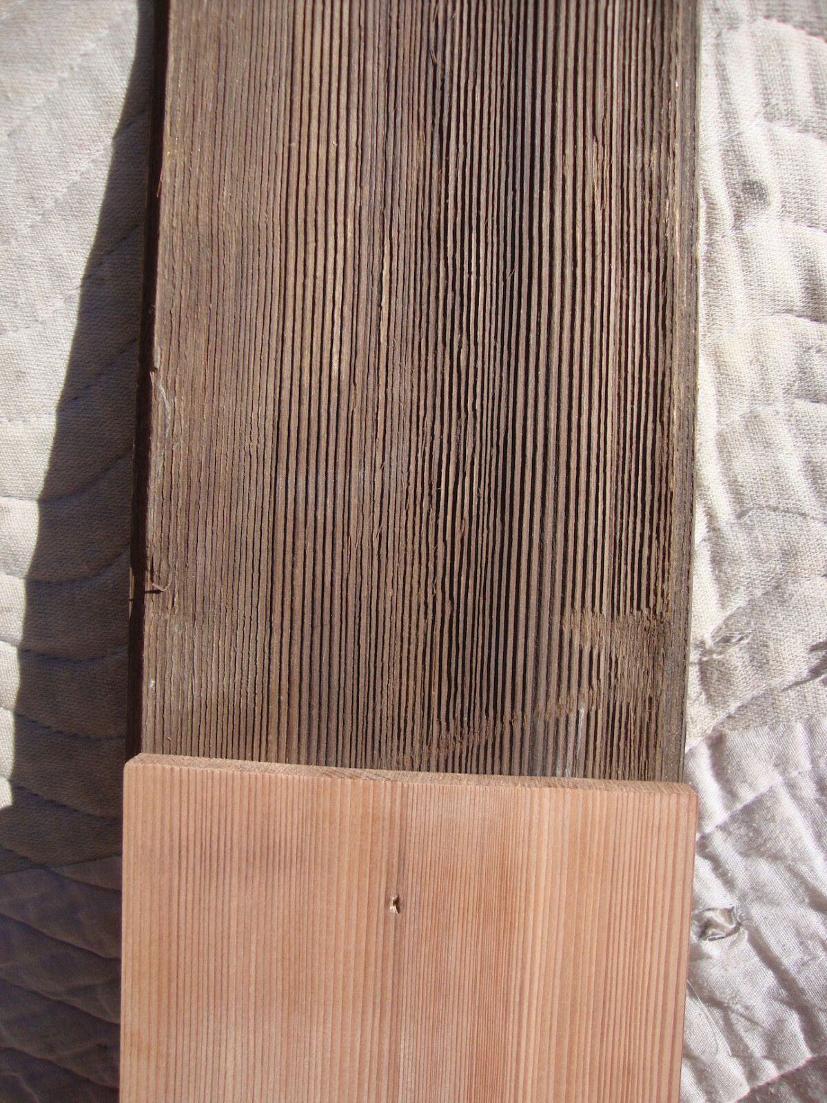 Spectacular Old Growth Redwood, Clear, All Heart, Tight Grain , SAMPLE ...