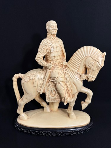 VINTAGE RARE 1981 UNIVERSAL STATUARY CHICAGO CORP HORSE ASIAN STATUE ...