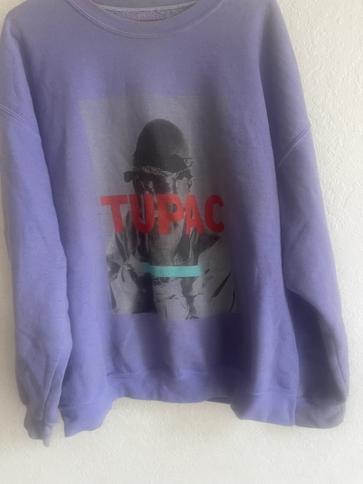Vintage Tupac 2pac Makaveli Branded Acrylic Sweater M… - Gem