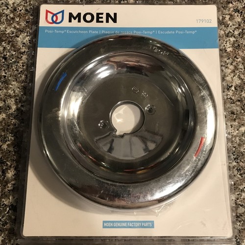 Moen Chrome Bathtub Shower Plate For Posi-Temp Escutcheon | eBay