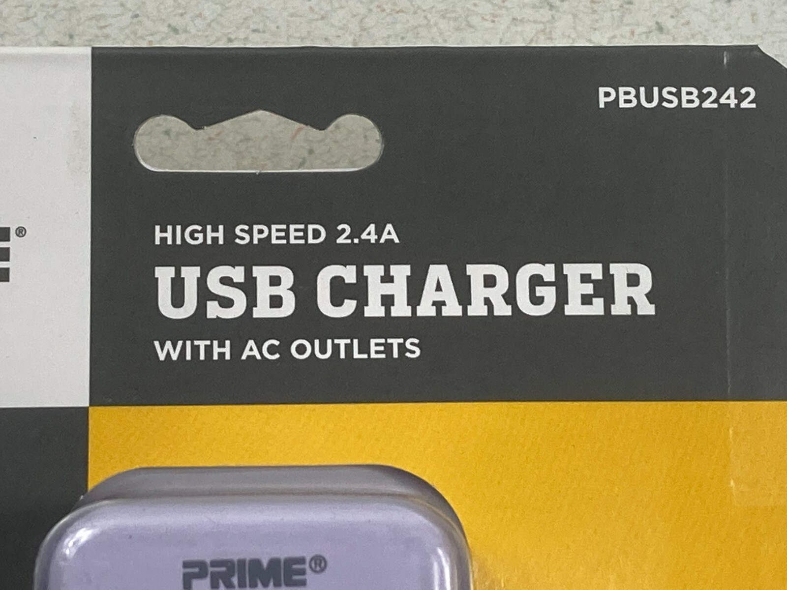 Prime Line High Speed 2.4A USB Charger w/Two 120 Volt AC Outlets! | eBay