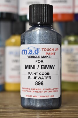 BMW BLUEWATER METALLIC 896 PAINT TOUCH UP KIT 30ML 1 3 5 7 8 SERIES | eBay