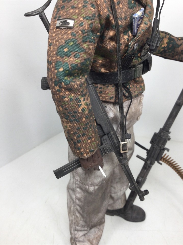 1/6 DRAGON GERMAN SS PANZER LEHR DIV TIGER TANK GUNNER MG-34 MP-40 &P ...
