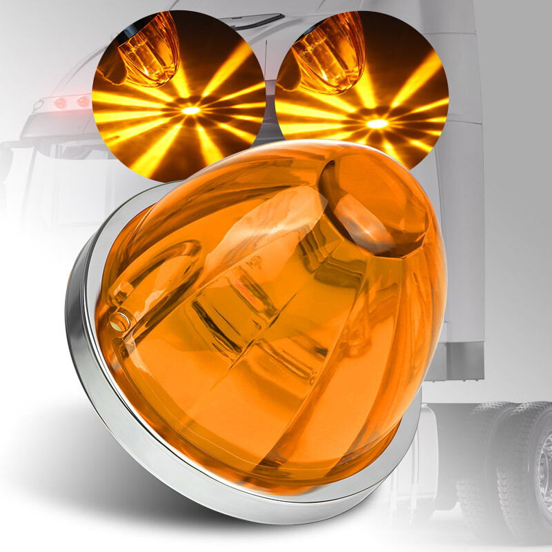 LED Watermelon Lights BIG Side Marker Clearance Truck Trailer Turn ...