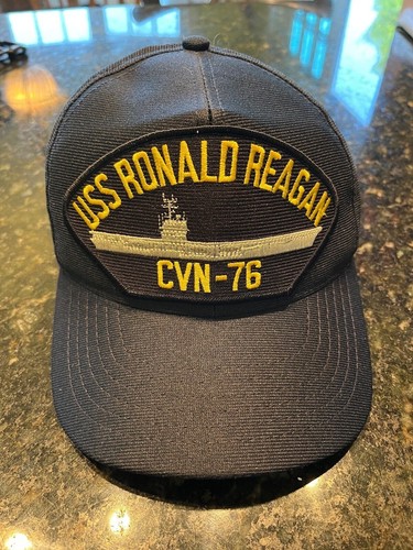 USS Ronald Reagan CVN-76 Vintage Navy Cap | eBay