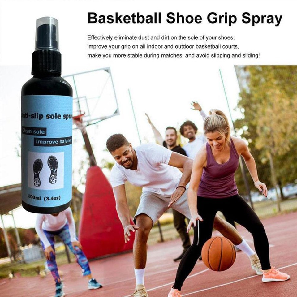 Basketball Shoe Grip Spray Anti*Slip Sole Spray Protector Traction-NEW ...