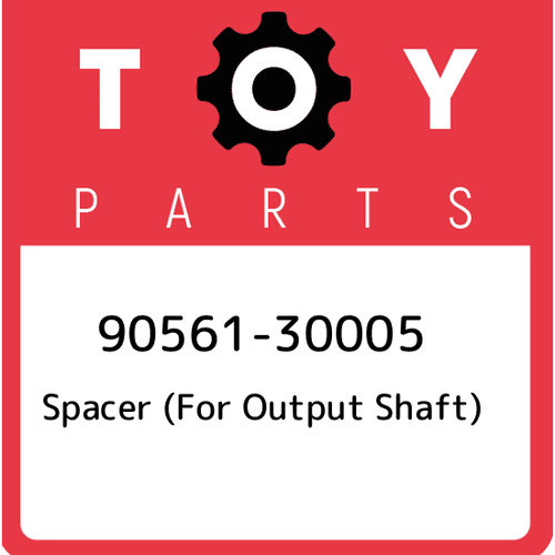 90561-30005 Toyota Spacer (for output shaft) 9056130005, New Genuine ...