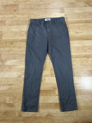 Original Penguin Pants Men's Slim Fit Chinos Gray sz 30x32 | eBay