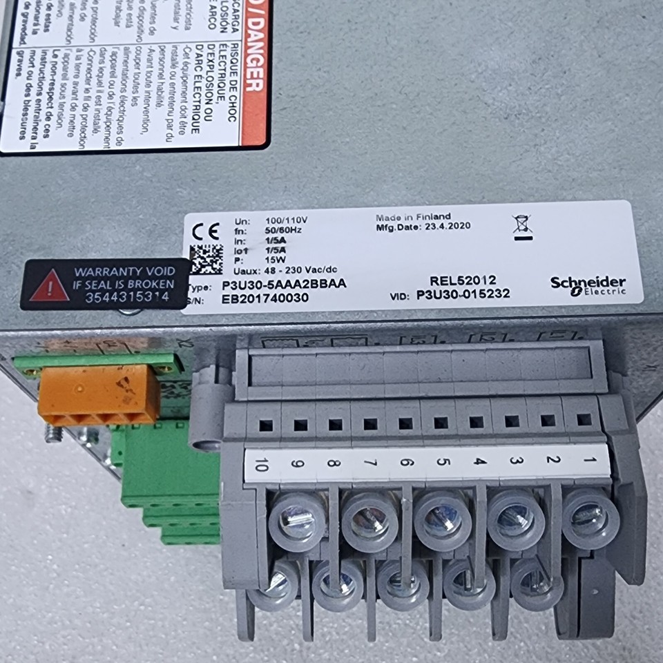 SCHNEIDER REL52012,P3U30-5AAA2BBAA,VID:PU030-15232 FREE SHIP | eBay