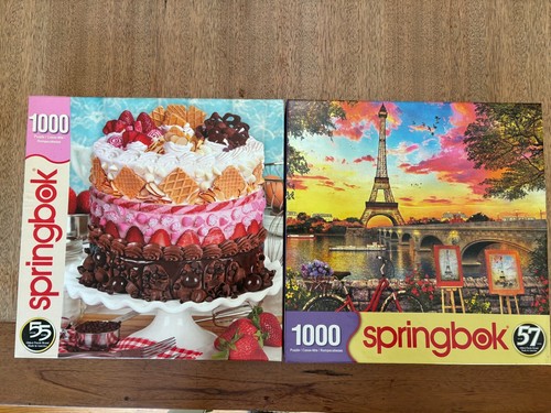 Lot Of 2 Springbok 1000 Pc Puzzles | eBay