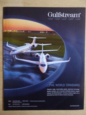 10/2012 PUB GULFSTREAM GENERAL DYNAMICS G650 G550 BUSINESS AIRCRAFT ...