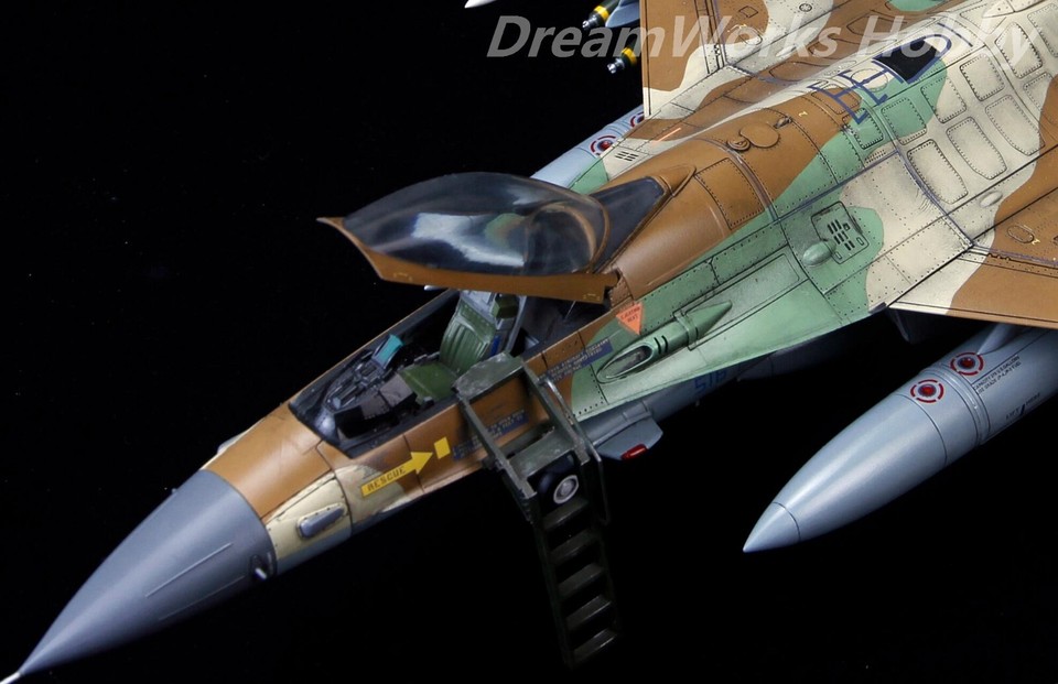 Award Winner Built Kinetic 1/48 IAF F-16C “Barak” Scorpion Squadron | eBay
