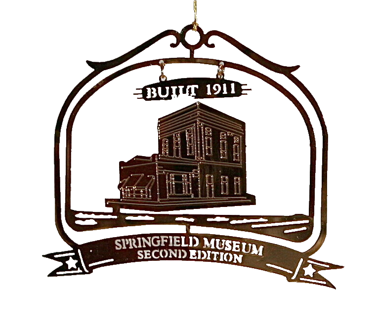 Springfield Oregon Museum 1911 2nd Ed. Holiday Christmas Tree Ornament ...