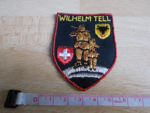 Patch, Patch IN Fabrics Embroidered Wilhelm Tell | eBay