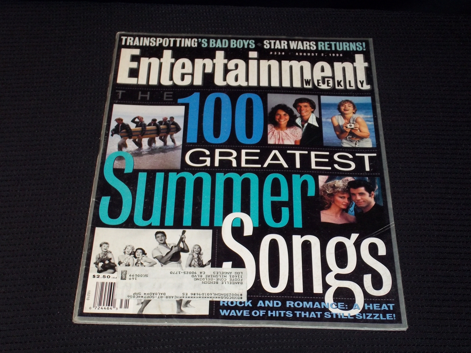 1996 AUGUST 2 ENTERTAINMENT WEEKLY MAGAZINE - TOP 100 SUMMER SONGS - E ...