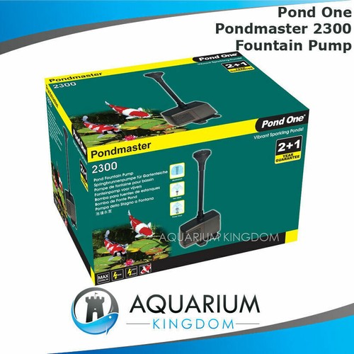 Pond One PondMaster 2300 Fountain Pump Kit 2200L/h (240 Volt) Feature ...