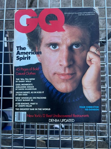 GQ MAGAZINE SEPTEMBER 1984 TED DANSON CHEERS MEN'S FASHION Great Ads ...