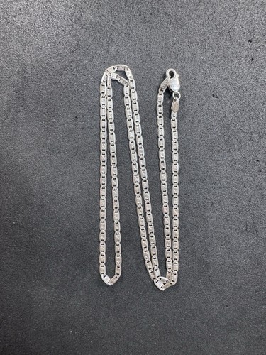 4.4g Vintage Sterling Silver 925 Unique Curb Chain 20” Jewelry lot F | eBay