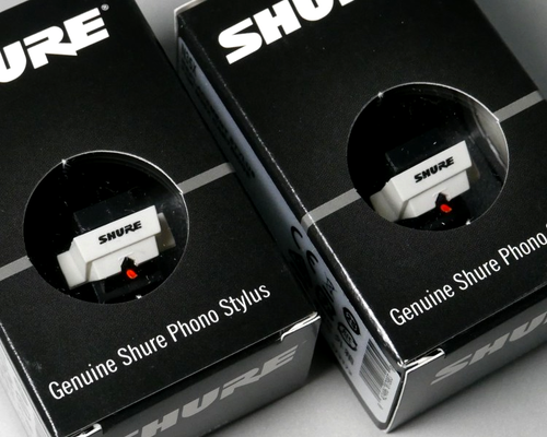[ NIB ] 2 pcs Shure N35X replacement stylus for M35X & SC35C etc ...