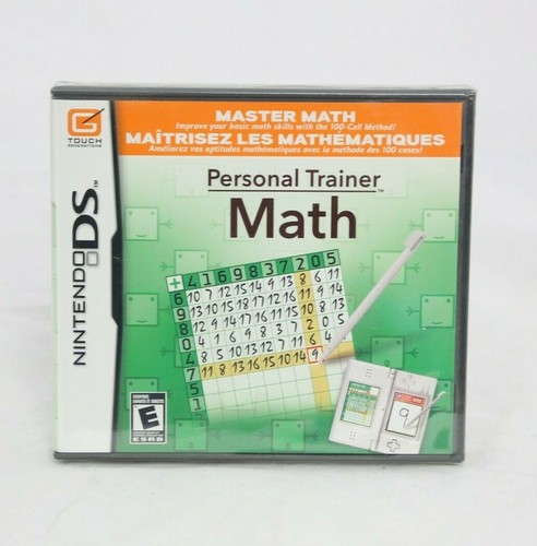 Personal Trainer Math Nintendo DS Brand New Factory Sealed | eBay