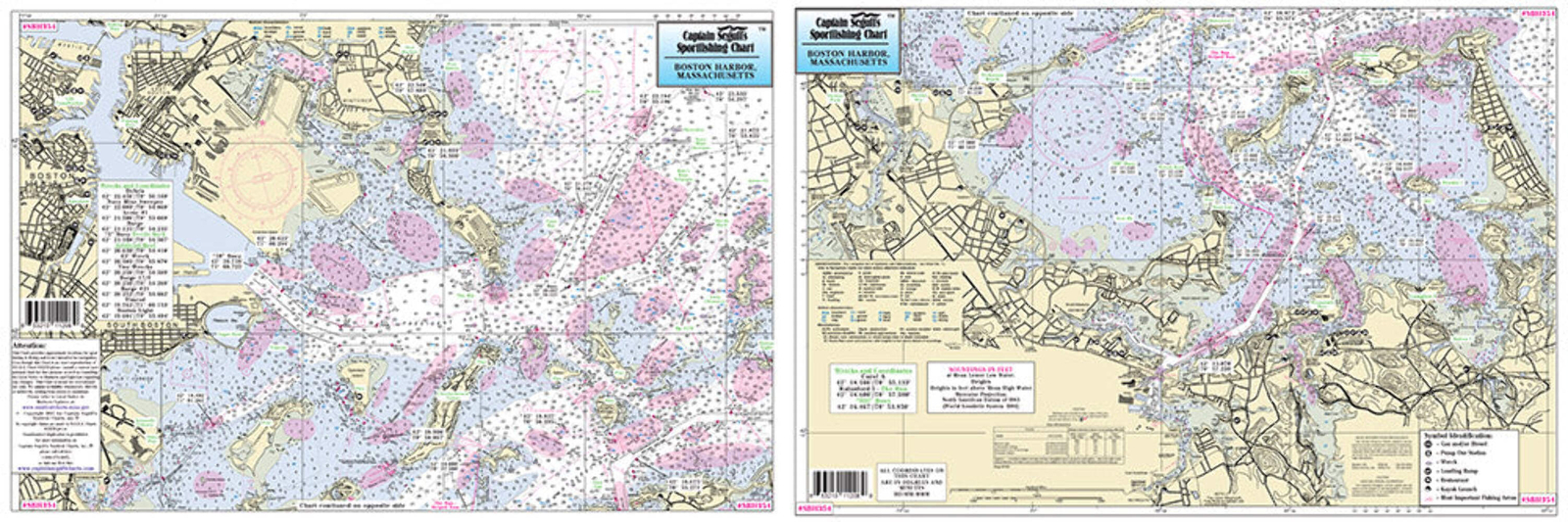 MA Boston Harbor to Hull Bay, MA-SBH354 Small | eBay