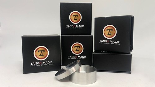 Slot Okito Box Half Dollar Aluminum by Tango -Trick (A0015) | Magic ...