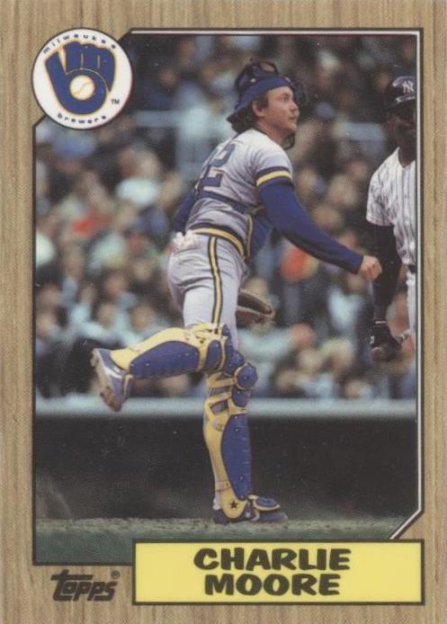 1987 Topps - Charlie Moore #676 Tiffany for sale online | eBay