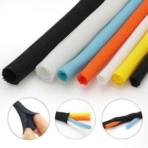 Braided Sleeving Self Closing -Braid Cable Wiring Harness Loom ...