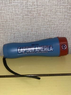 2014 Marvel Captain America The First Avenger Blue Red Flashlight ...