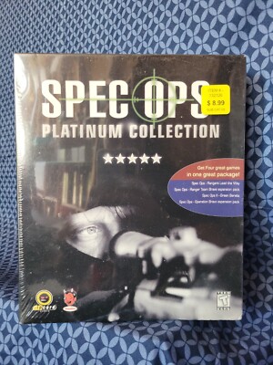 Spec Ops Platinum Collection PC Computer 4 Video Game Set NEW in SEALED ...