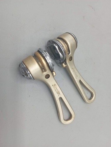 Simplex gold retro friction shifters 5/6/7/8 speed | eBay