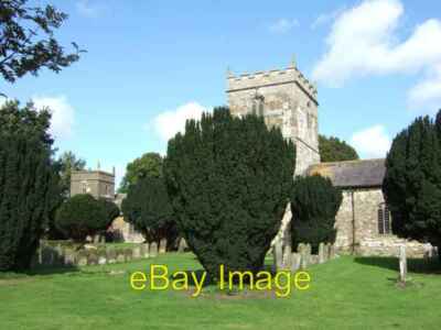Photo 6x4 Two churches one churchyard. Alvingham The nearer church is ...
