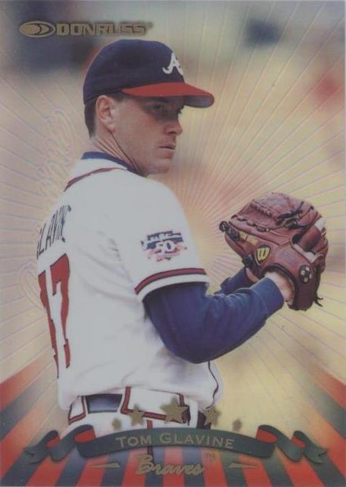 1998 Donruss Collections - Donruss Tom Glavine #PC5 Prized Collections ...