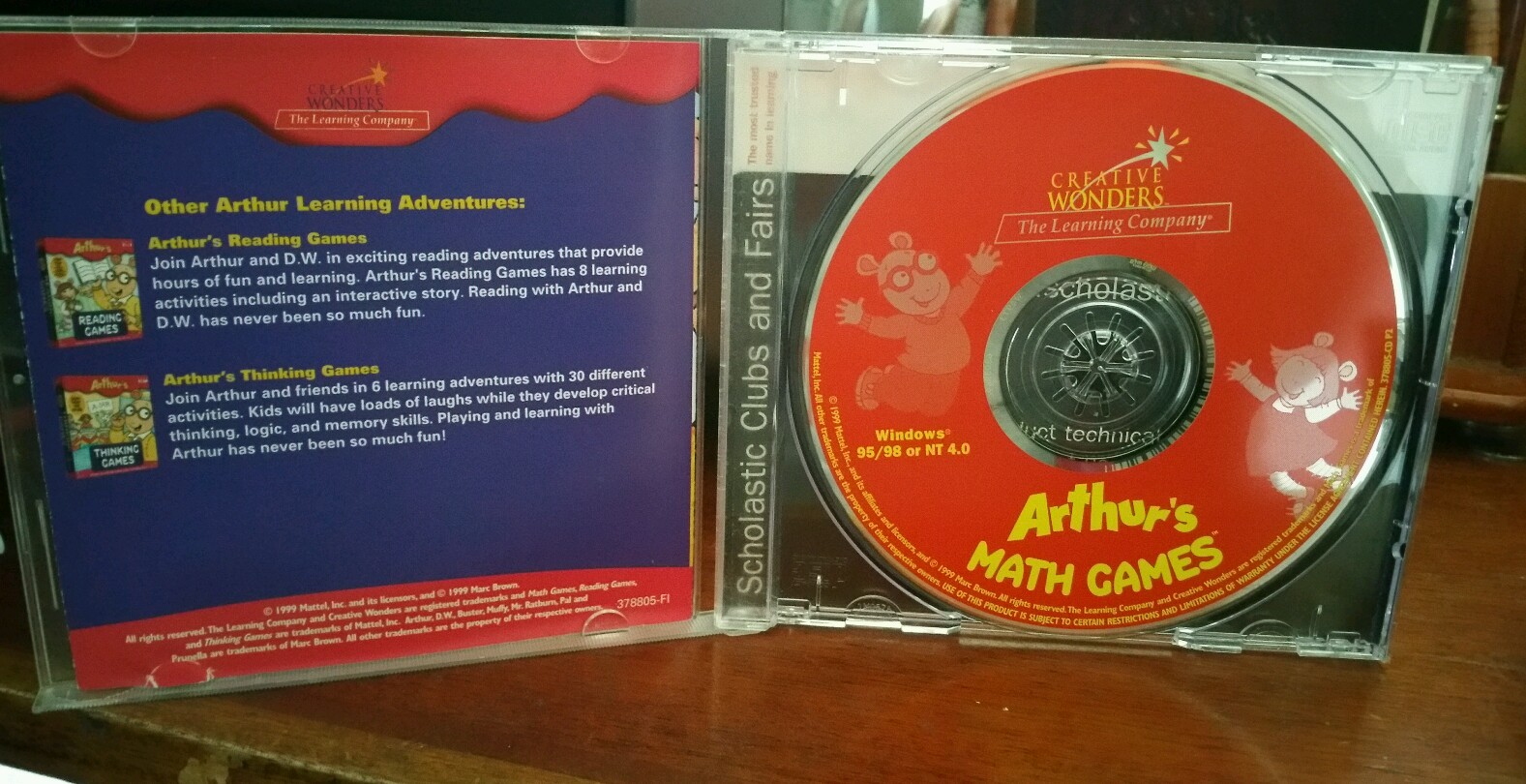 Arthur's Math Games PC GAME - FREE POST | eBay