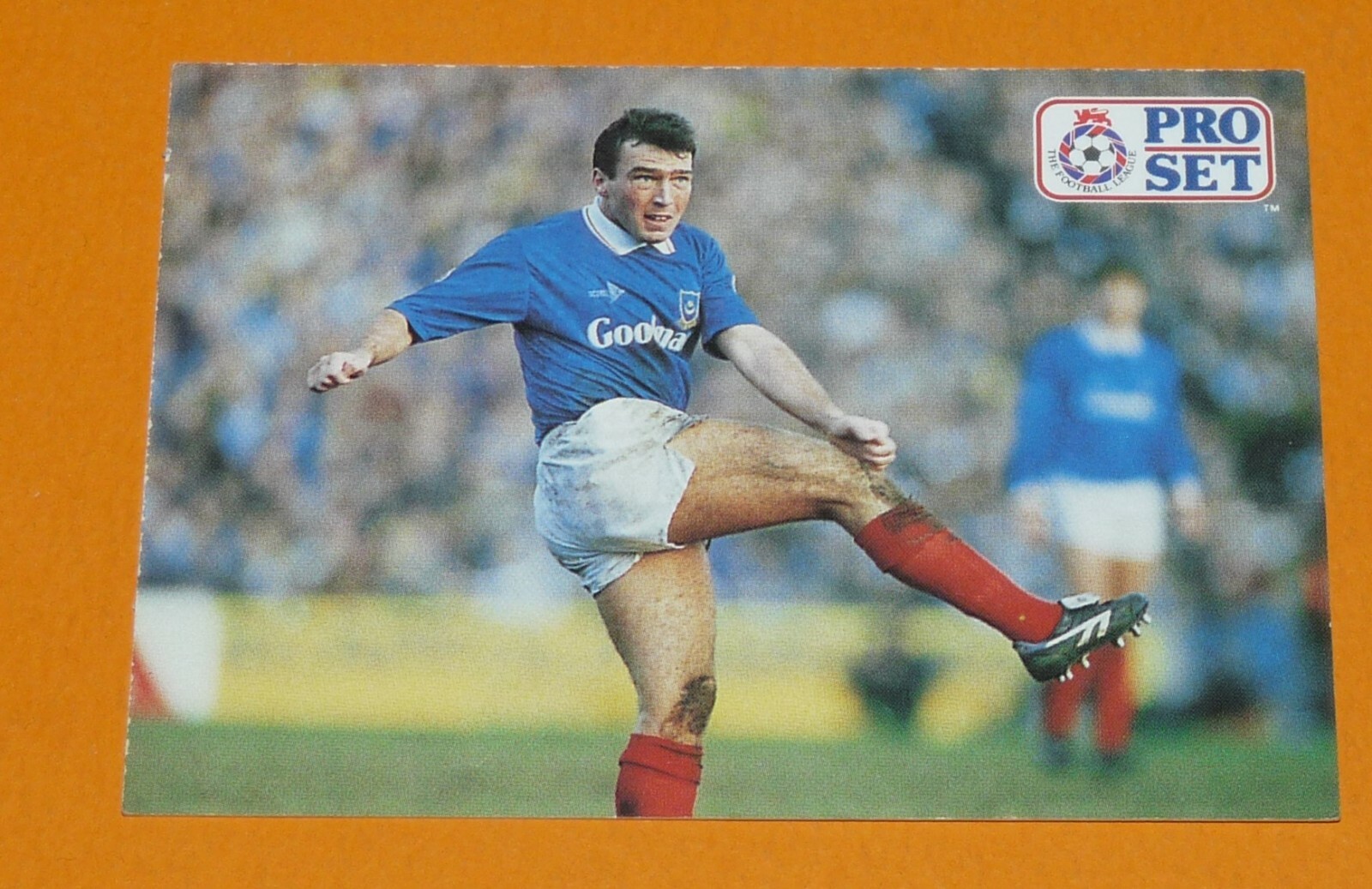 WARREN ASPINALL PORTSMOUTH POMPEY FOOTBALL CARD PRO SET 1 DIVISION 1991 ...