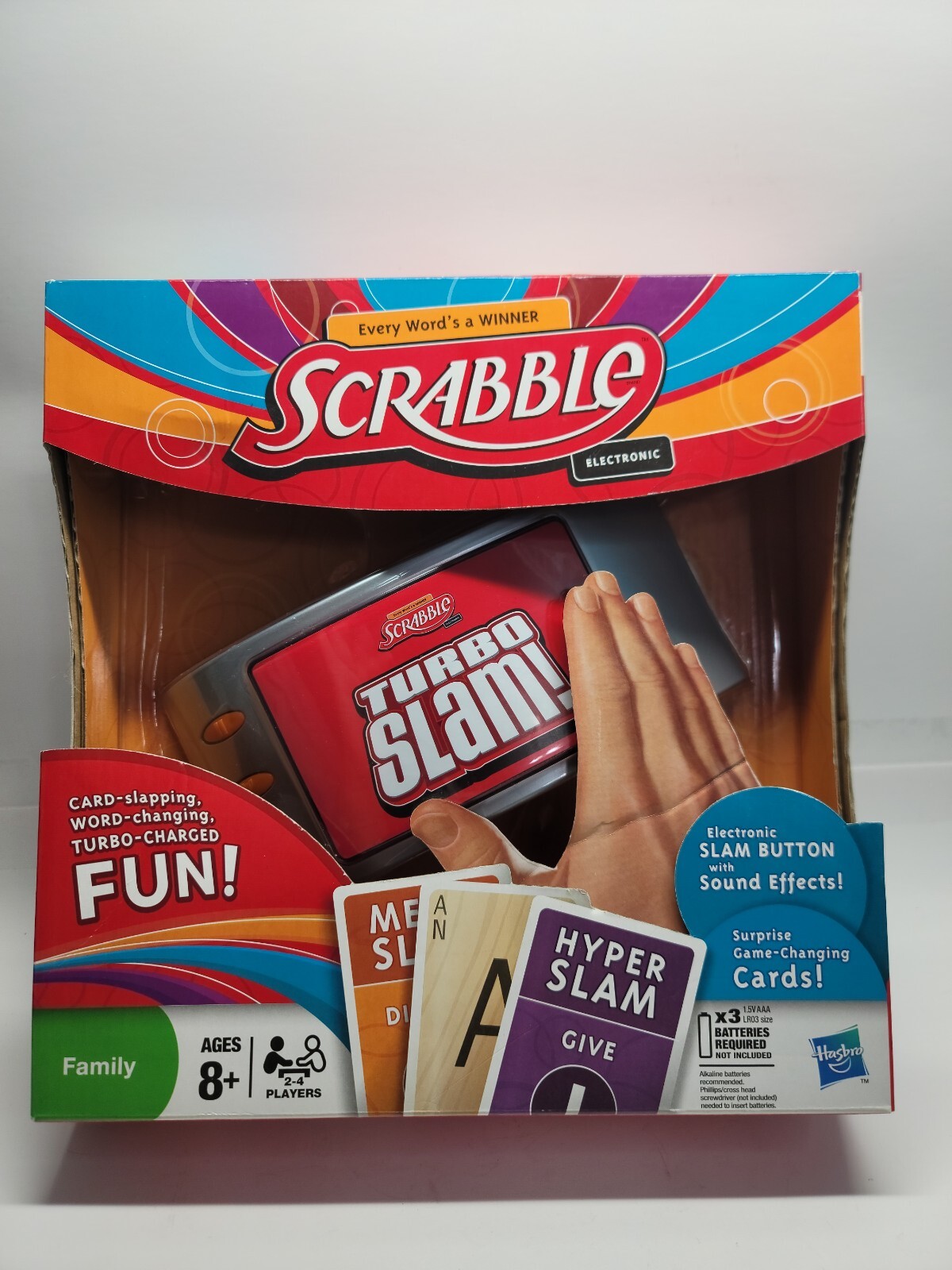 Hasbro Scrabble Electronic Turbo Slam Board Game, BRAND NEW IN BOX | eBay
