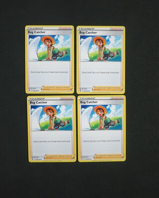 4x Bug Catcher 226/264 Fusion Strikes Pokemon TCG Card NM | eBay