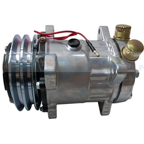 7H15 A/C Compressor 72504984 12V For CASE JX55 JX60 JX70 New Holland ...
