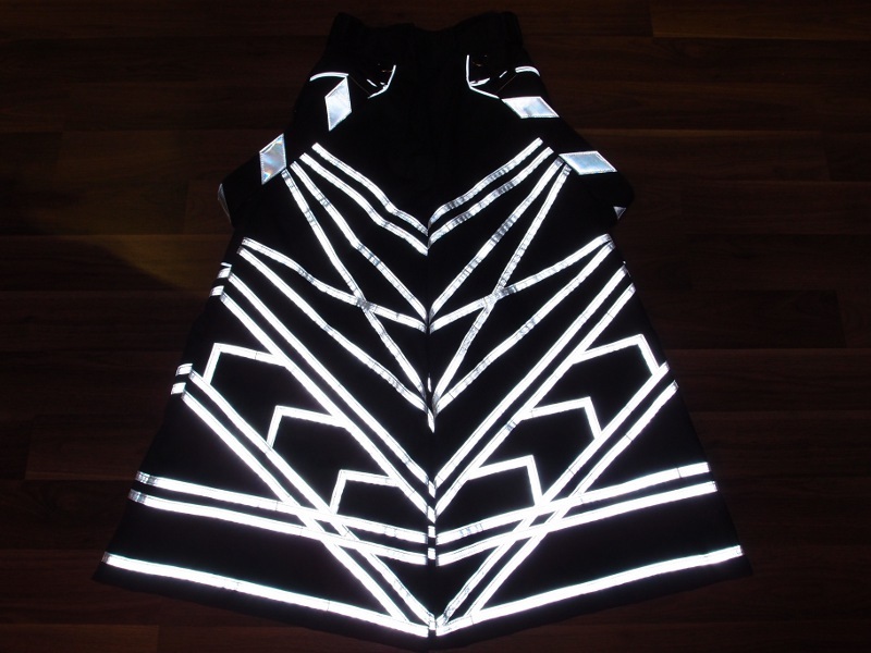 Heatwave phat pants rave gear reflective dance wear hardstyle reflector ...