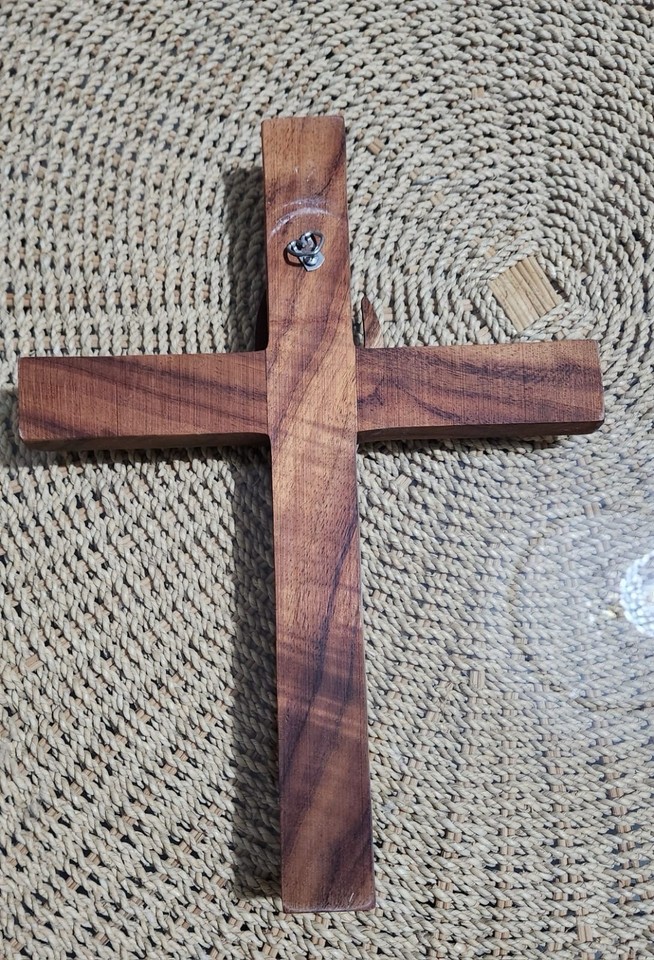 Vintage Wooden Detailed Hand carved Crucifix Wall Hanging/ Mounted ...
