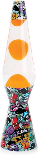Lampada Lava, Effetto Bolle, Lava Lamp Colorata (Graffiti ...