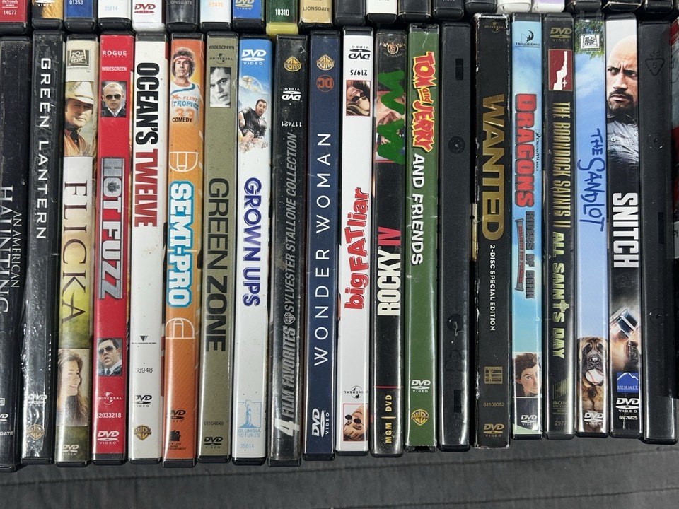 Lot Of 77 DVD Movies Collection | eBay