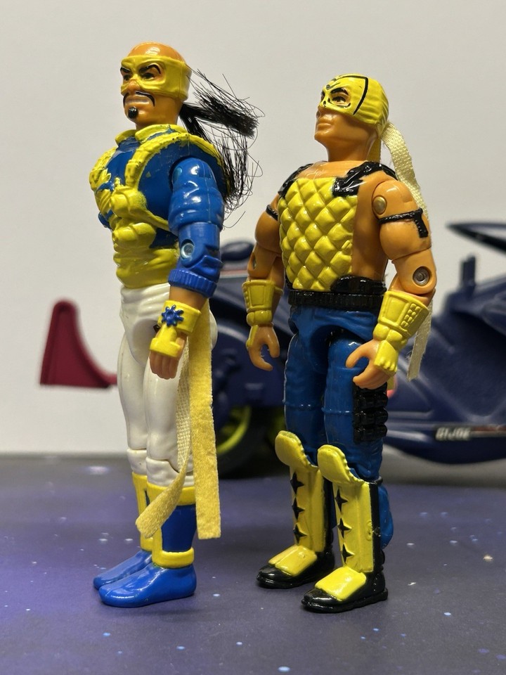 GI Joe 1992 ARAH Ninja Force T'Jbang Dojo Lightning Cycle Lot 3 | eBay