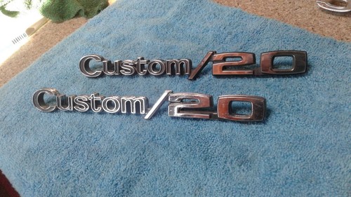1960's 1969 - 1971 Chevy Truck Parts Custom 20 Emblems Badges Original ...