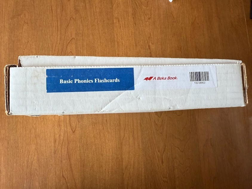 Abeka Basic Phonics Flashcards Complete Set | eBay